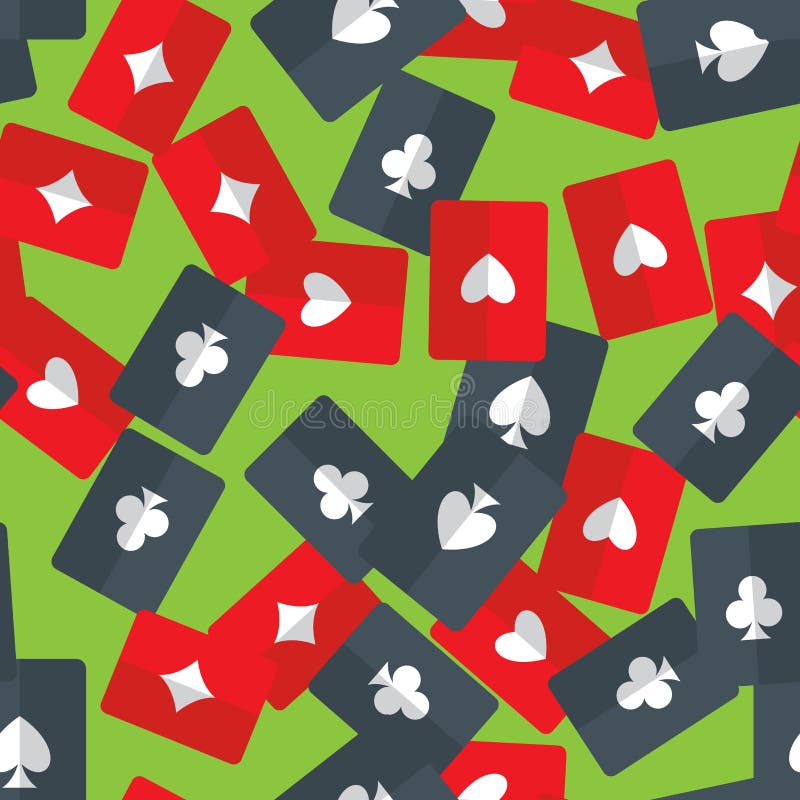 Repeating Playing Card Pattern Stock Illustrations – 147 Repeating ...