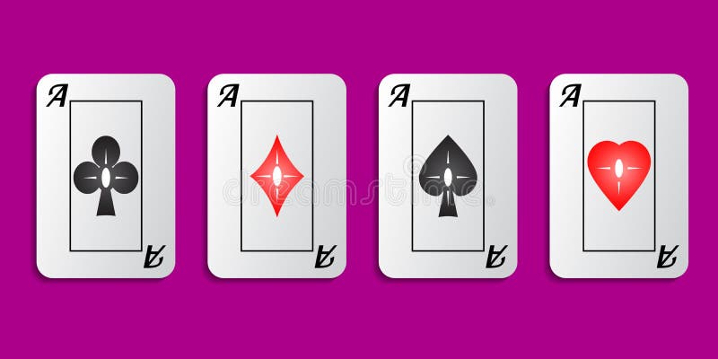 Aces 03 stock vector. Illustration of gamble, creative - 51912090