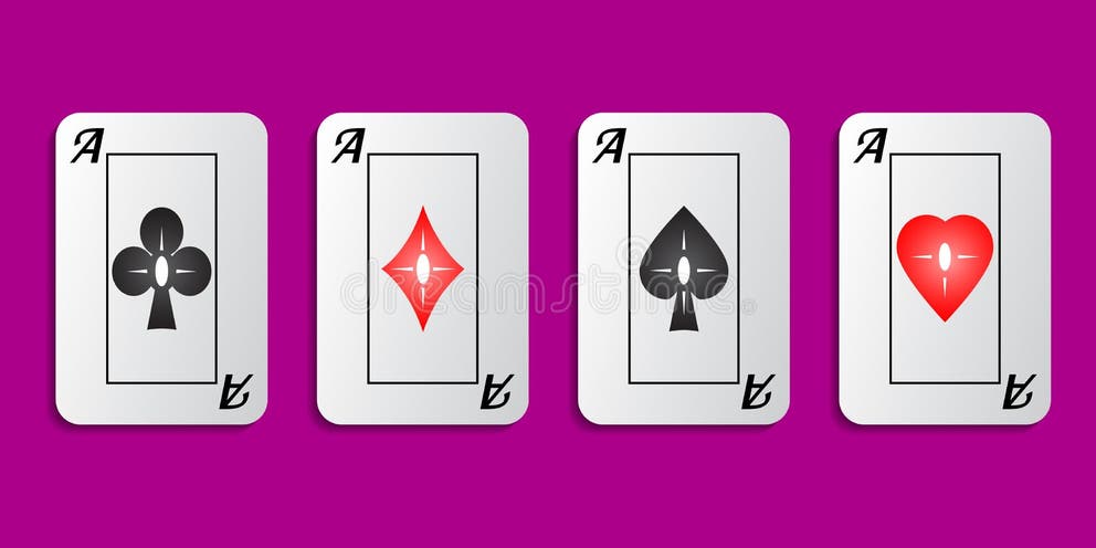 Aces 03 stock vector. Illustration of gamble, creative - 51912090
