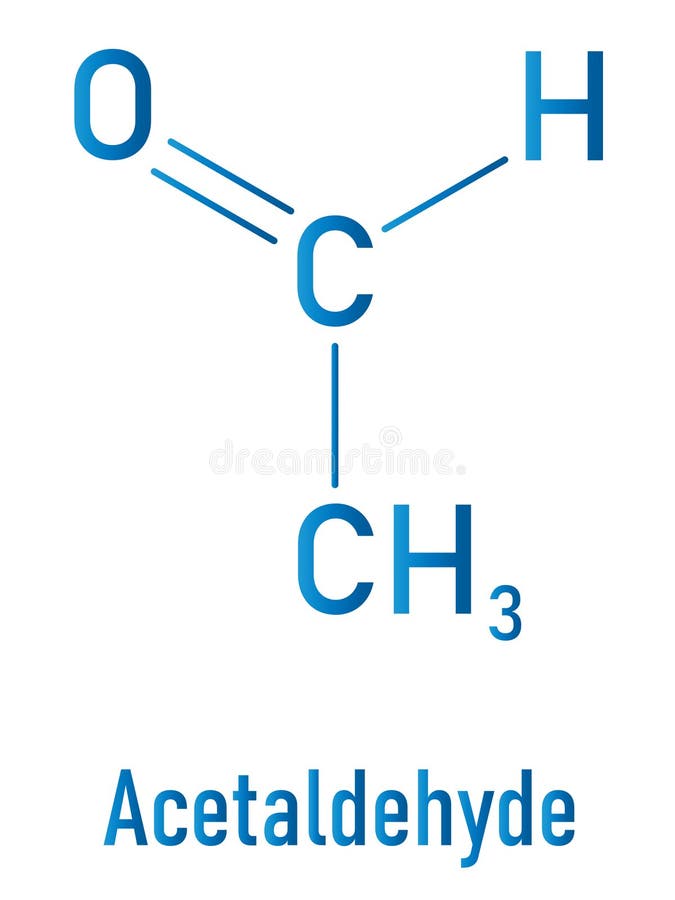 Acetaldehyde Molecule Stock Illustrations – 80 Acetaldehyde Molecule ...