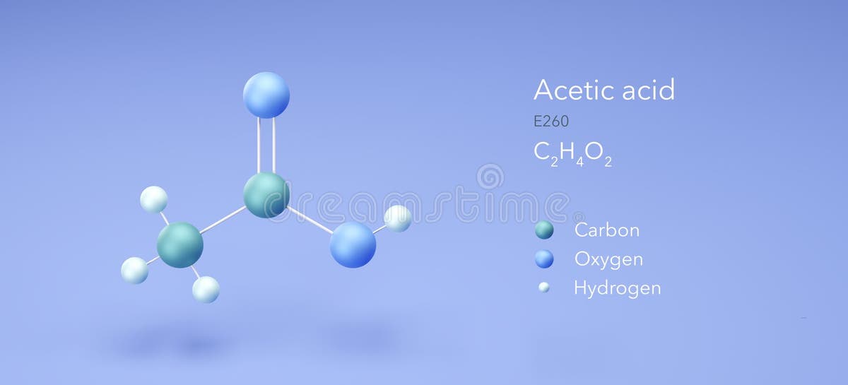 Ch3cooh Molecule Stock Illustrations – 16 Ch3cooh Molecule Stock ...