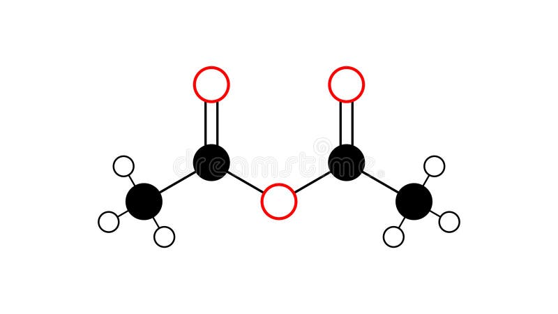 Acetic Anhydride Structural Formula