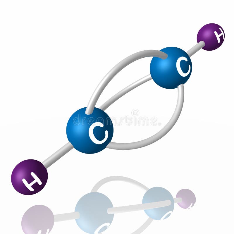 Acetyleen stock illustratie. Illustration of klein, bezinning - 13472070