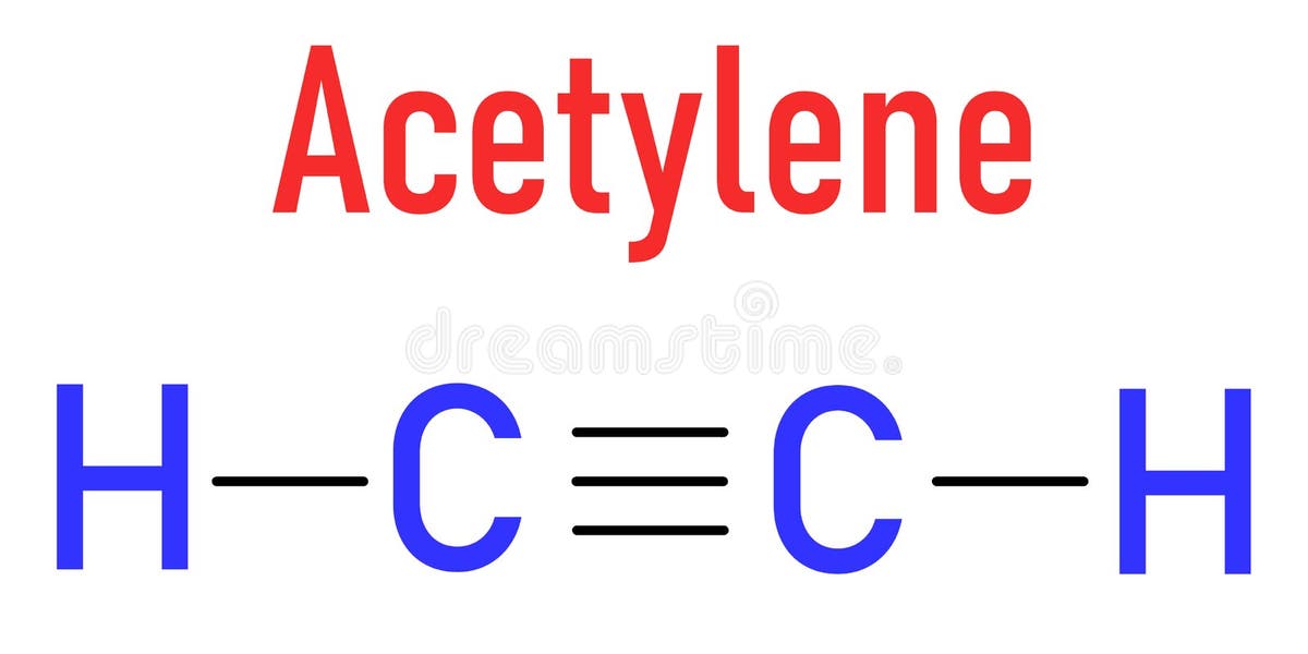 Acetylene Formula Stock Illustrations – 63 Acetylene Formula Stock ...