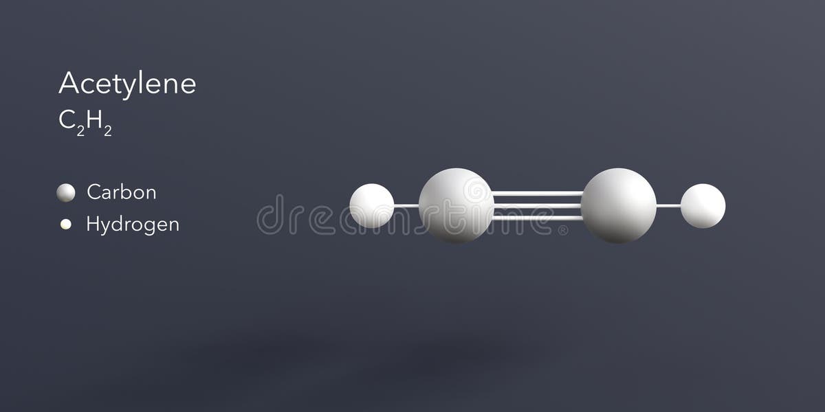 Acetylene Molecule Stock Illustrations – 130 Acetylene Molecule Stock ...