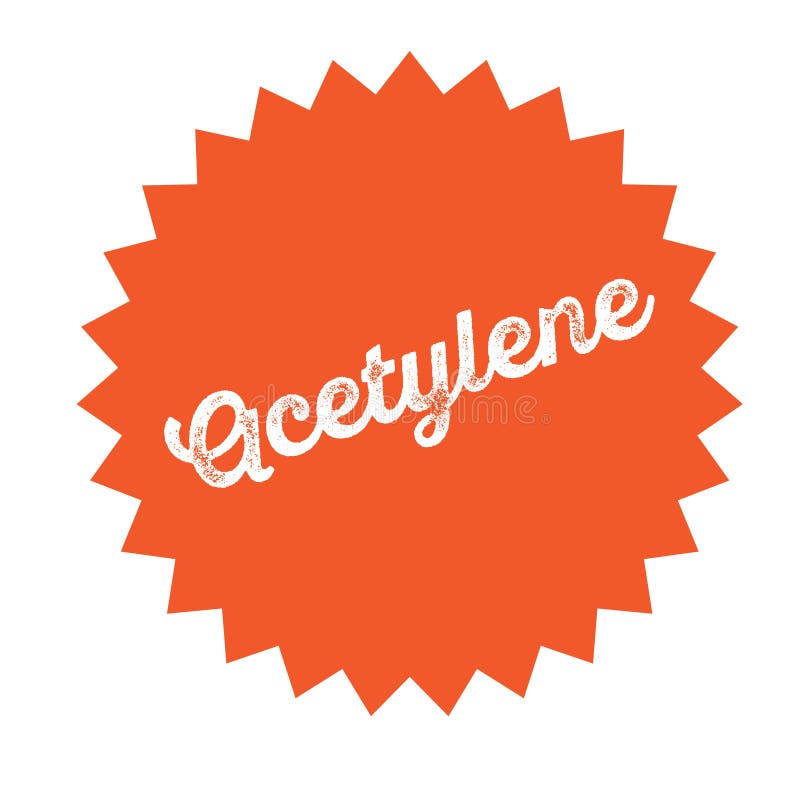 Acetylene Stamp on White Stamp on White Stock Vector - Illustration of ...