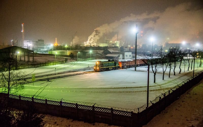 Achema Factory in Jonava, Lithuania Stock Photo - Image of chemical ...