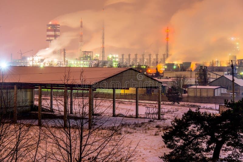Jonava Achema factory stock photo. Image of achema, lithuania - 91819932
