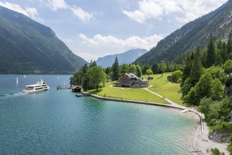 Lago Achensee E Il Gaisalm, Fra Pertisau E Achenkirch, Il Tirolo ...