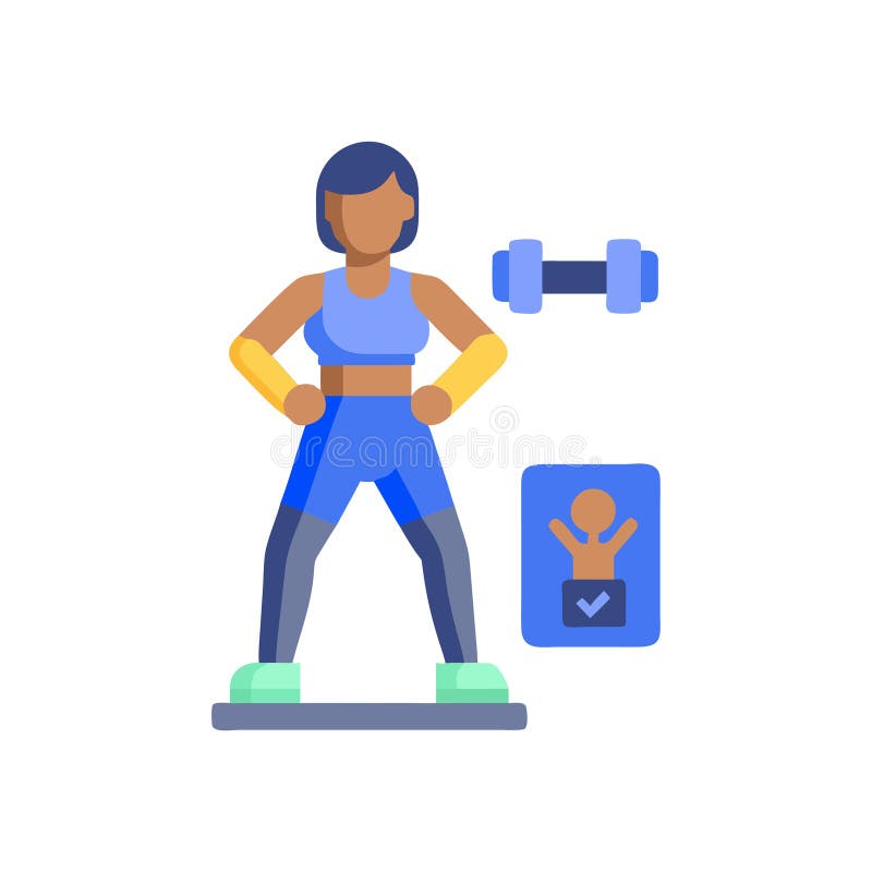 Personalized Full-Body Workout Coach for Effective Training Stock Photo ...