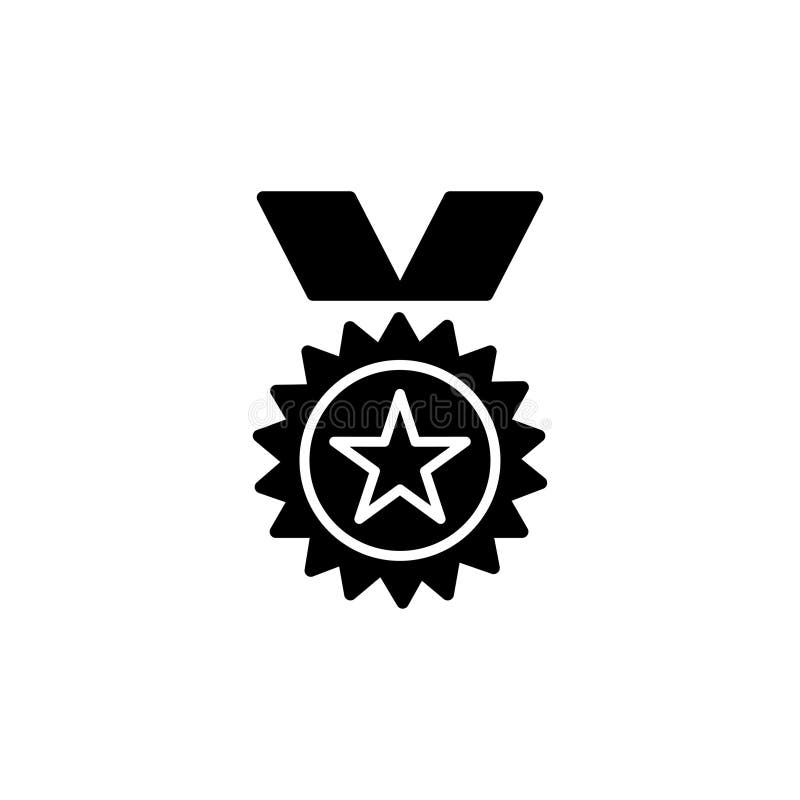 Achieve Icon . Medal Icon Vector. Award. Certificate Stock Vector ...