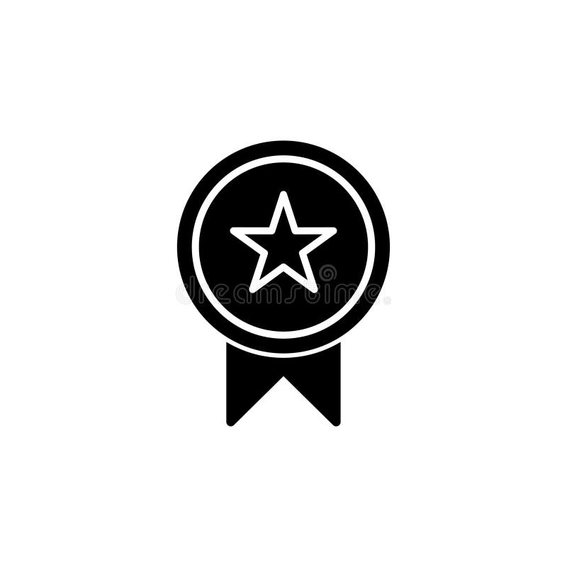 Achieve Icon . Medal Icon Vector. Award. Certificate Stock Vector ...