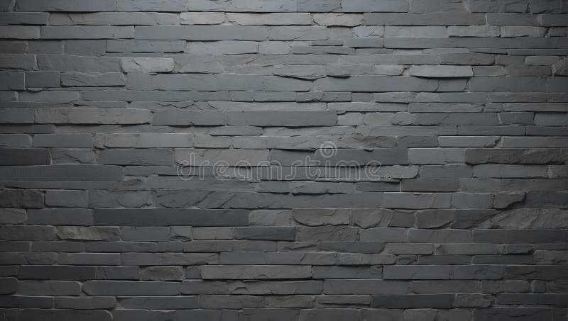 Slate Symmetry: Brickwork Pattern for a Refined Background. AI Generate ...