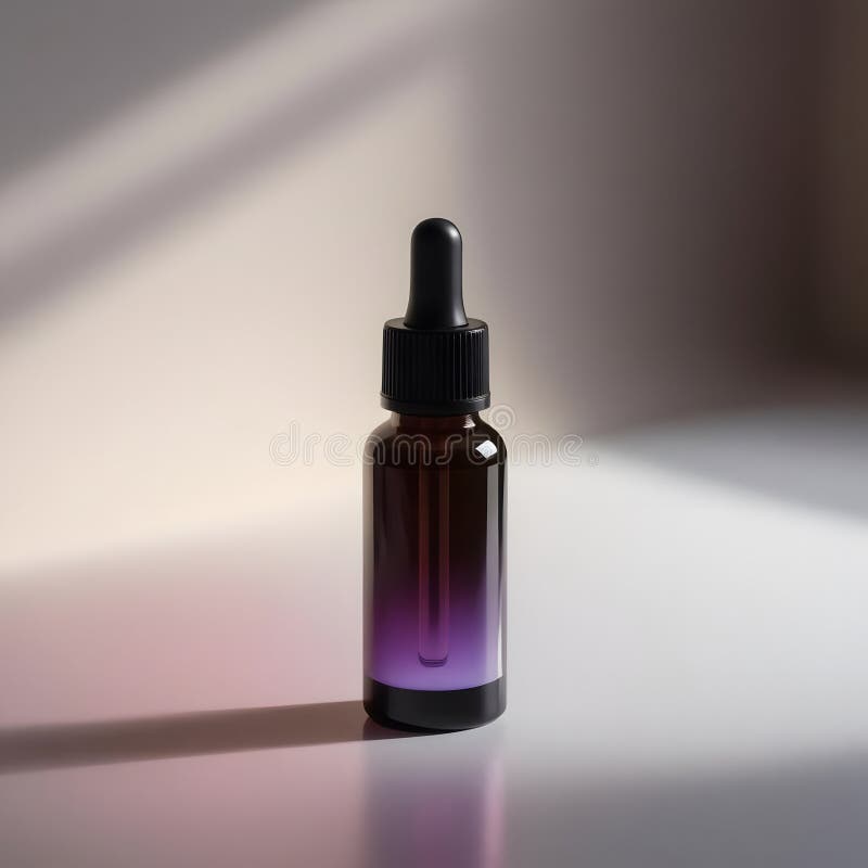Serum Elegance Minimalist Gradient Setup for a Clean Dropper Bottle ... Serum Elegance Minimalist Gradient Setup for a Clean Dropper Bottle ...