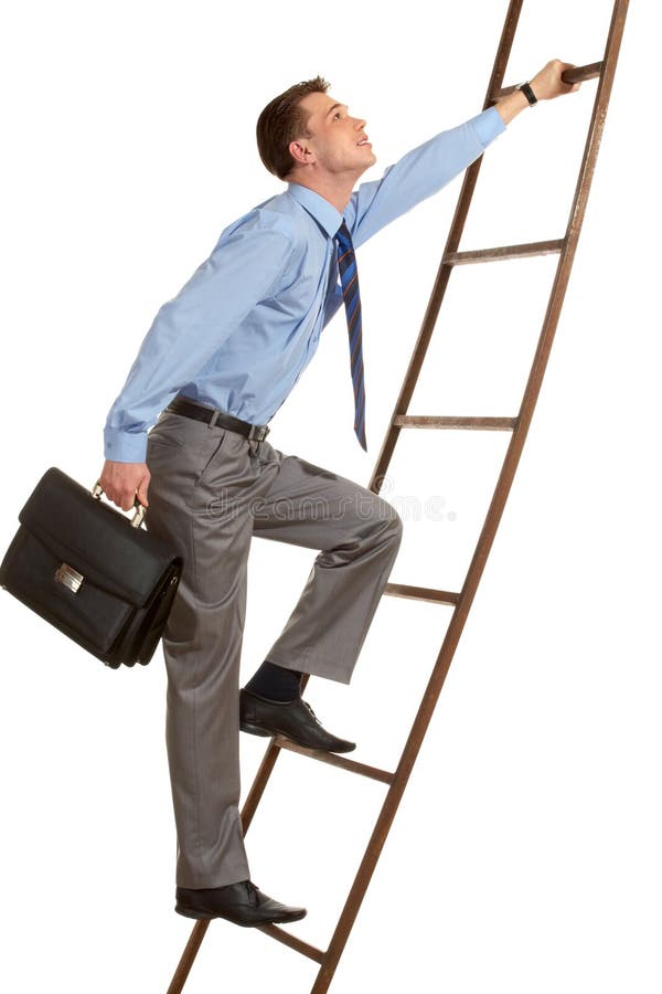 Going up the ladder stock image. Image of abstract, step - 23999689