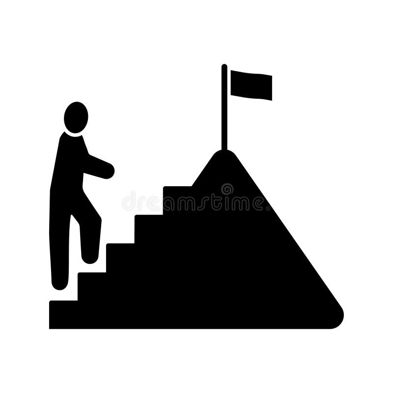 Achievement, Aim, Challenge Icon Stock Illustration - Illustration of ...