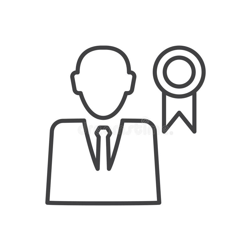 Business Man Success Icon - Achievement Icon Stock Vector ...