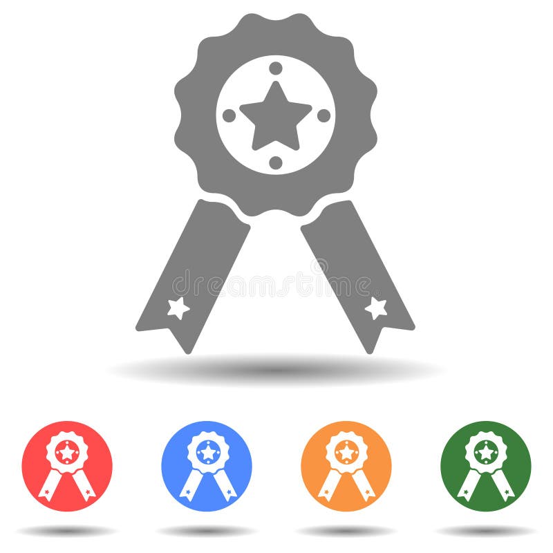 Achievement Champion Award, Medal of Honor Icon Vector Stock Vector ...