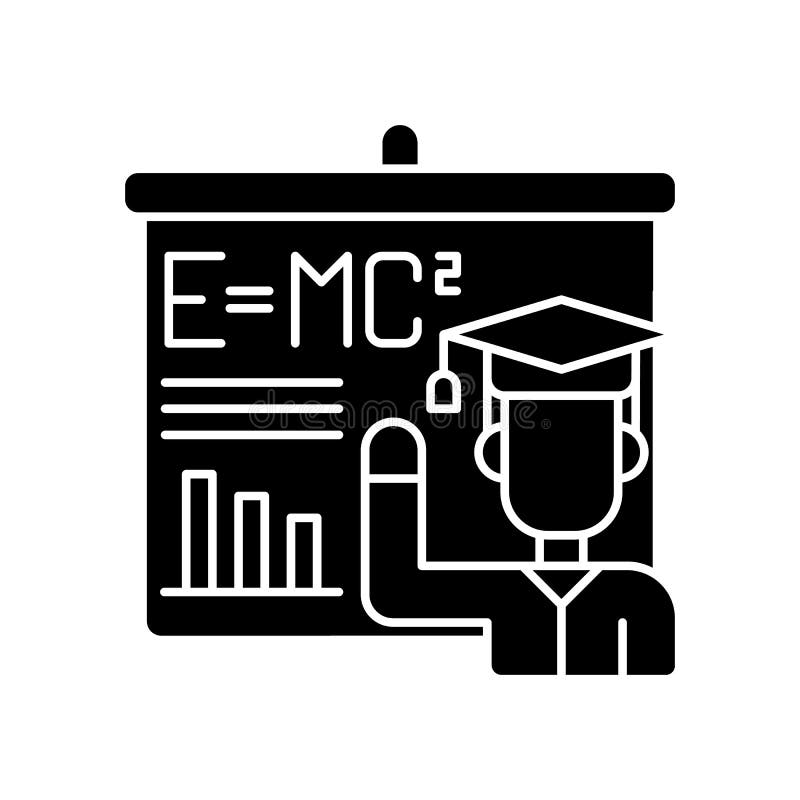 Achievement Test Black Glyph Icon Stock Vector - Illustration of logo ...