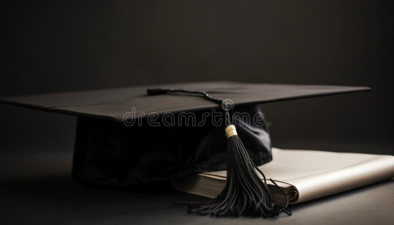 Achievement Unlocked Graduation Cap and Diploma Earned Generated by AI ... Achievement Unlocked Graduation Cap and Diploma Earned Generated by AI ...