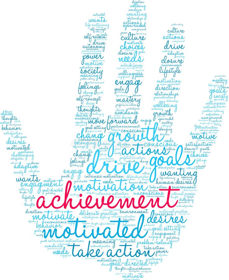 Achievement Word Cloud stock vector. Illustration of actions - 211014761