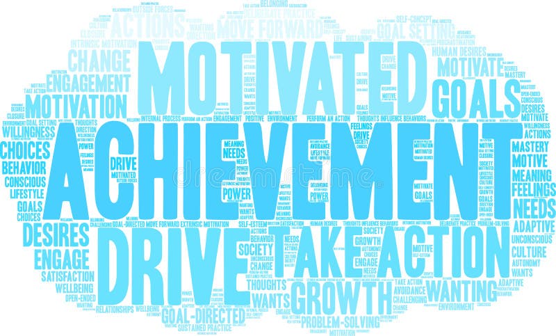 Achievement Word Cloud stock vector. Illustration of culture - 211014876
