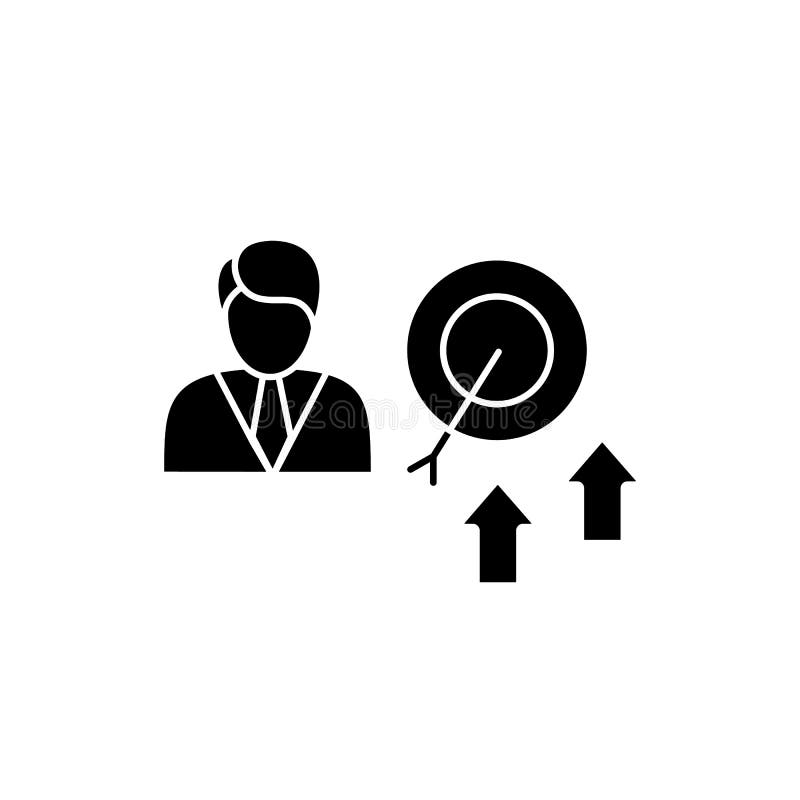 Achieving growth line icon stock vector. Illustration of knowledge ...