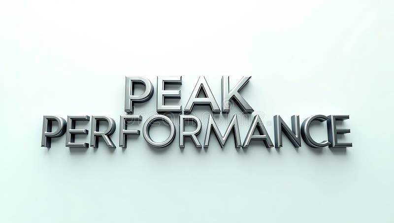 Achieving Peak Performance through Clear Goals and Dedication in ...