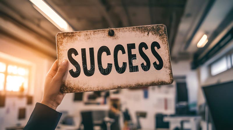 Achieving Success Illustration Stock Photo - Image of goal ...