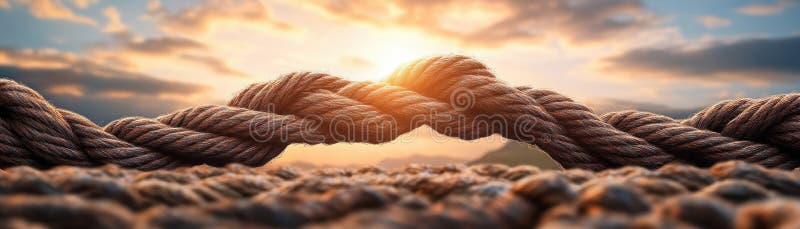 Teamwork, Collaboration, and the Power of Unity a Rope Image ...