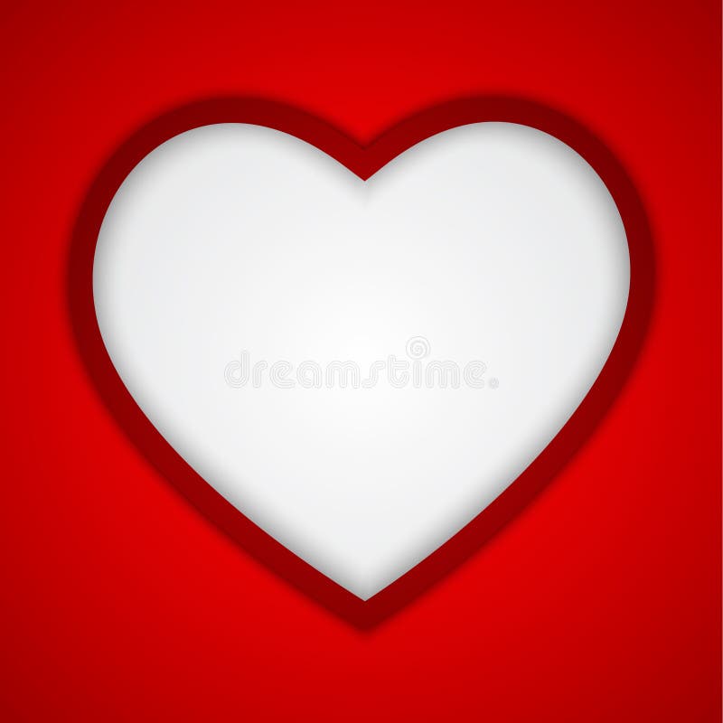 Achtergrond met hart-vorm vector illustratie. Illustration of mening ...