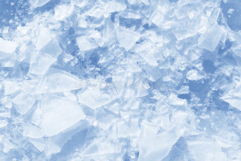 Achtergrond Van Het Ijs De Stukken Bevroren Water Stock Afbeelding ...