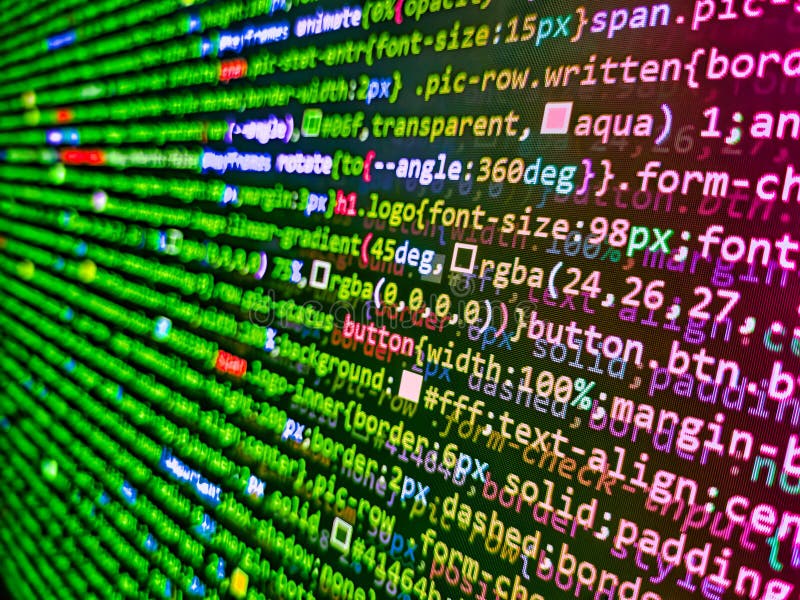 Achtergrond Van Ontwikkelingsconcept Van Backend-software. Madagascar ...