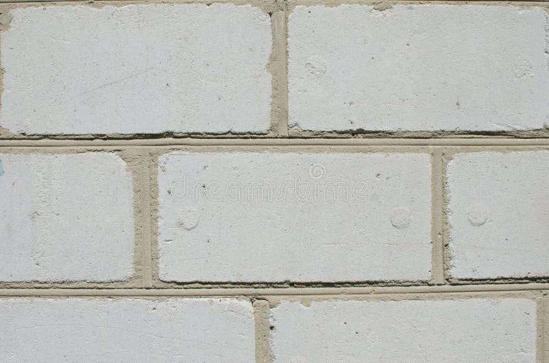 Achtergrondmuur Van Witte Baksteen Stock Afbeelding - Image of baksteen ...