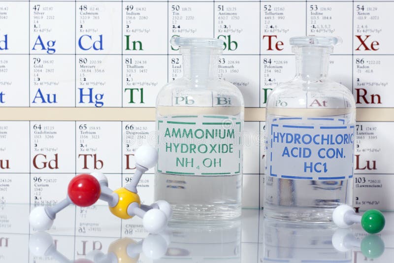 Acid and base chemicals stock image. Image of base, experiment - 80503515