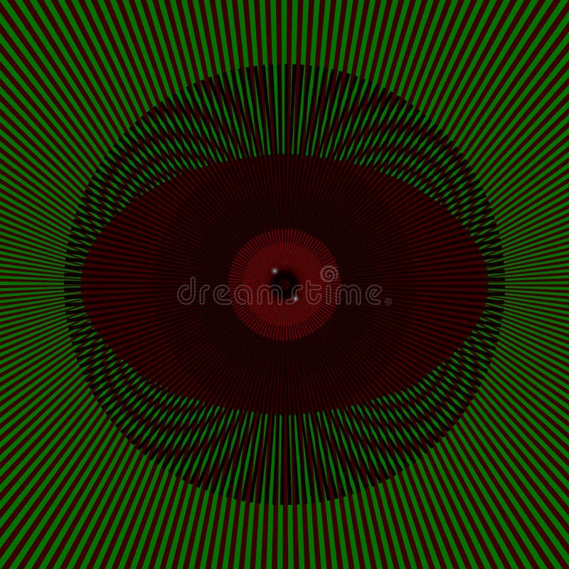Acid eye stock vector. Illustration of psychedelic, intense - 58057898