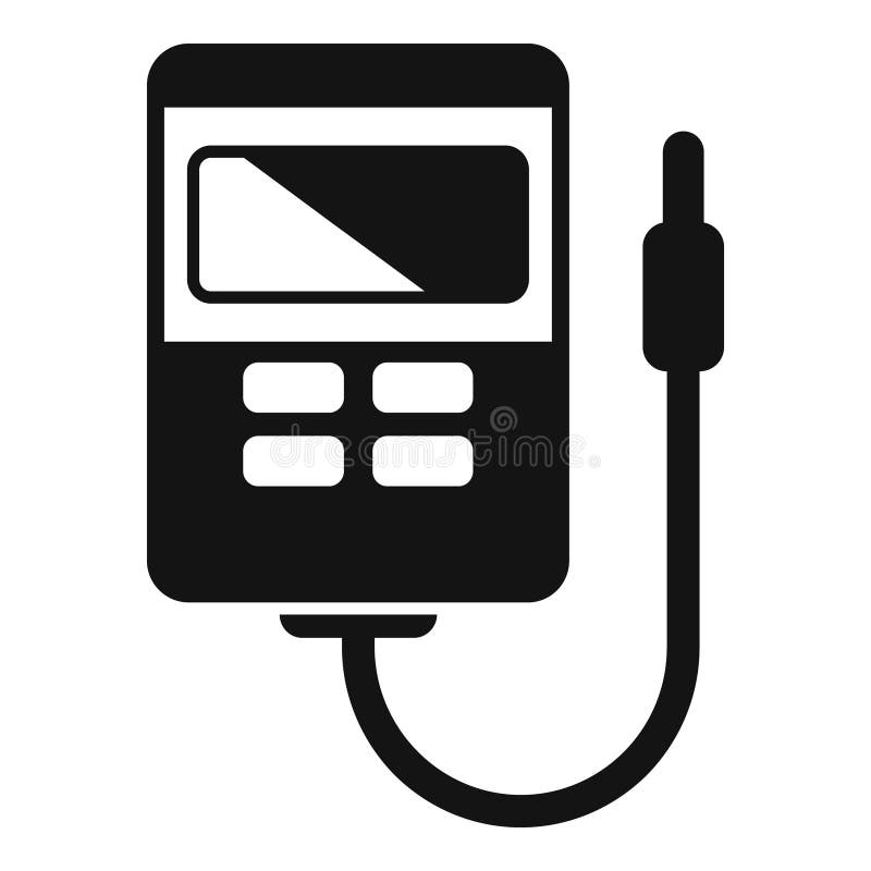 Acid Ph Meter Icon Simple Vector. Alcaline Water Scale Stock Illustration - Illustration of ...