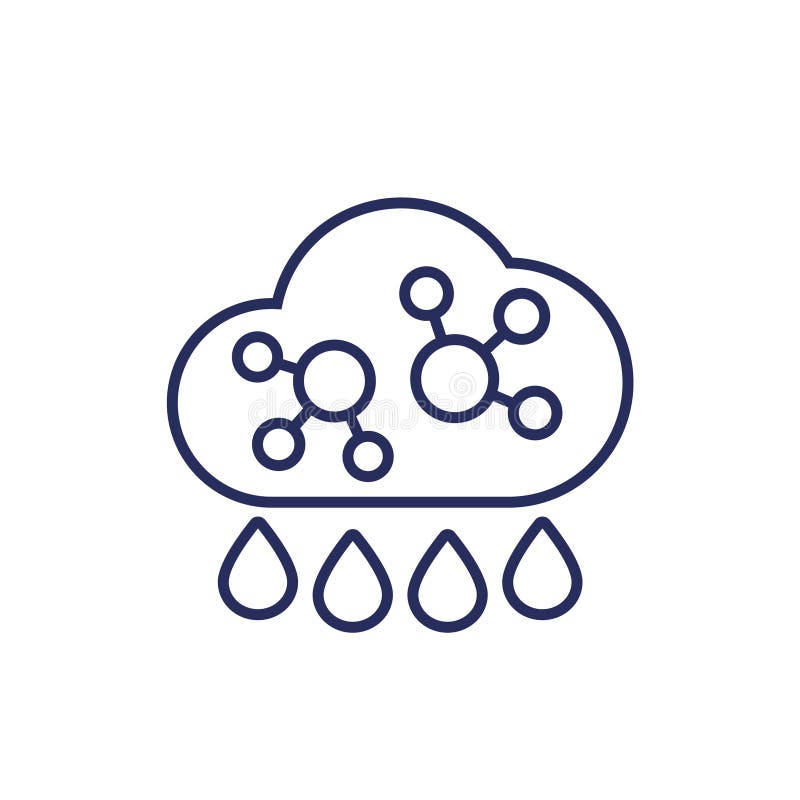 Acidic Precipitation Stock Illustrations – 29 Acidic Precipitation ...