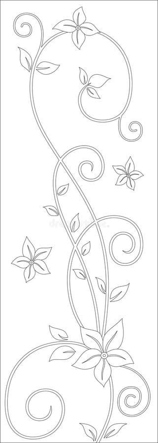 Sandblasting Flower Floral Pattern Glass Designs in CDR Vector Stock ...