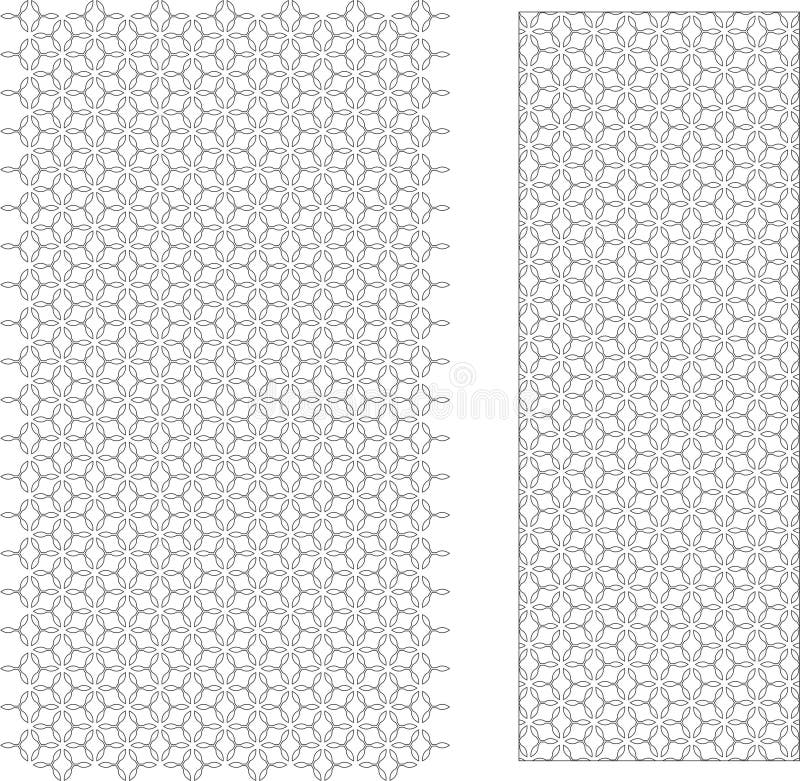Mdf Design Pattern Vectors stock vector. Illustration of sandblast ...