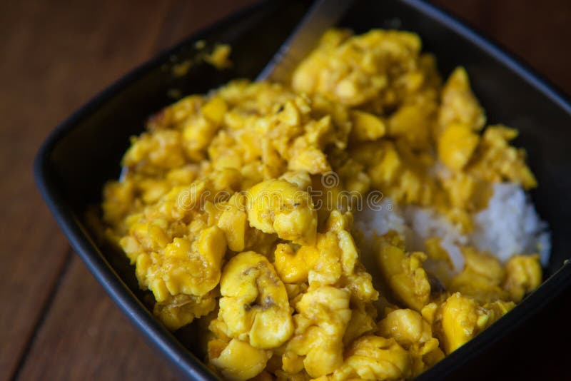 Ackee Dish stock image. Image of delicious, vegetable - 56243241