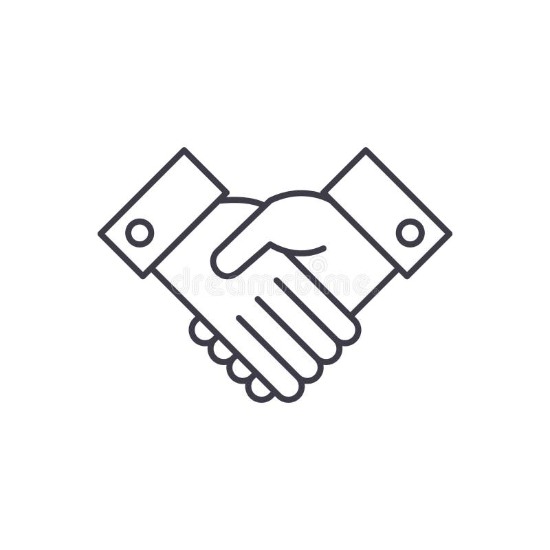 Acknowledge Line Icon Concept. Acknowledge Vector Linear Illustration ...