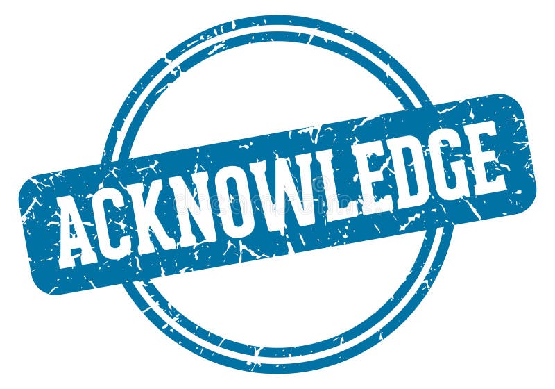 Acknowledge Stock Illustrations – 3,102 Acknowledge Stock Illustrations ...