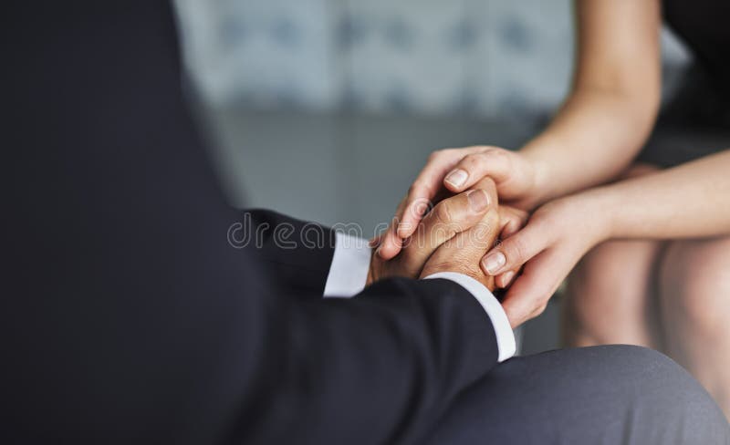 Acknowledgment is Another Form of Generosity. Cropped Shot of Two ...