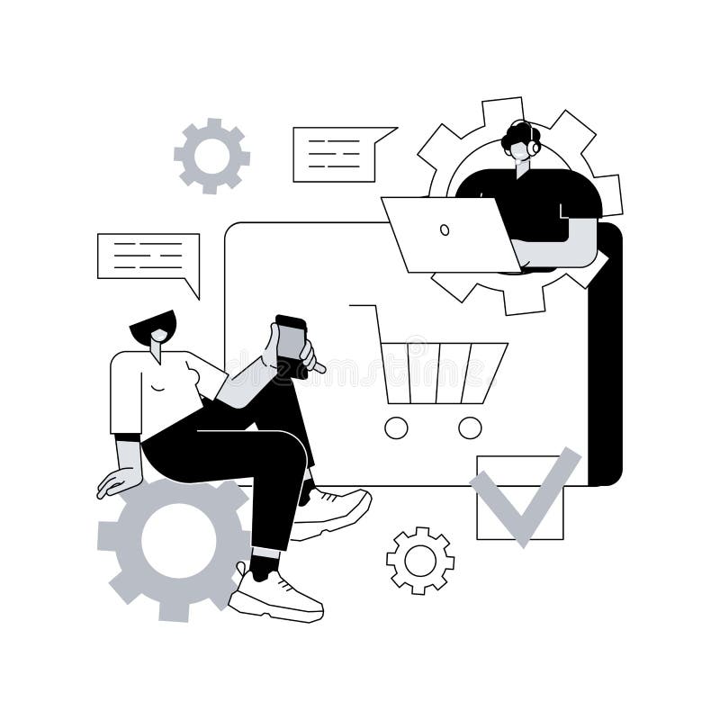 Acknowledgment Received Abstract Concept Vector Illustration. Stock ...