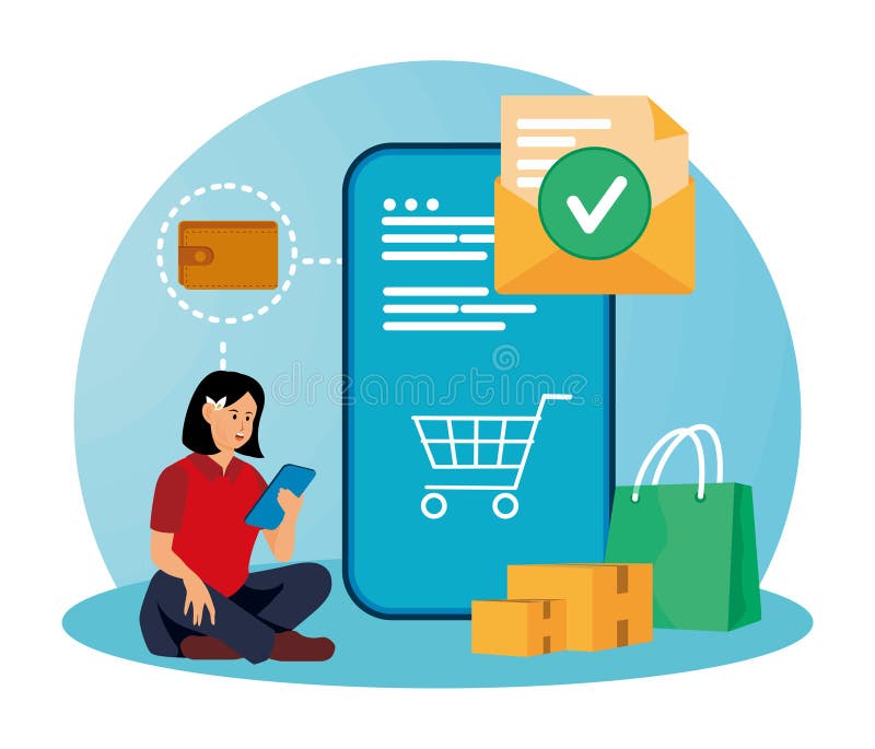 Acknowledgment Received Concept. Stock Vector - Illustration of order ...