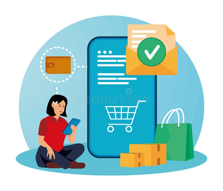 Acknowledgment Received Concept. Stock Vector - Illustration of order ...