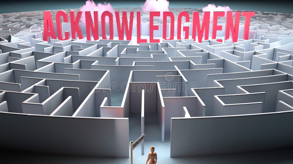 Acknowledgment Searching Stock Illustrations – 2 Acknowledgment ...