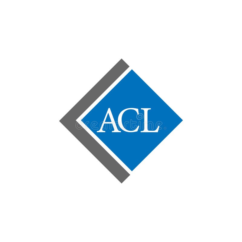 ACL Letter Logo Design on White Background. ACL Creative Initials ...