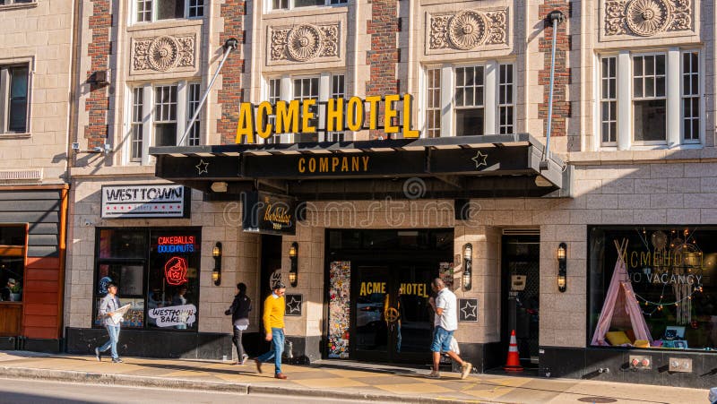 ACME Hotel in Chicago - CHICAGO, USA - JUNE 12, 2019 Editorial Stock ...